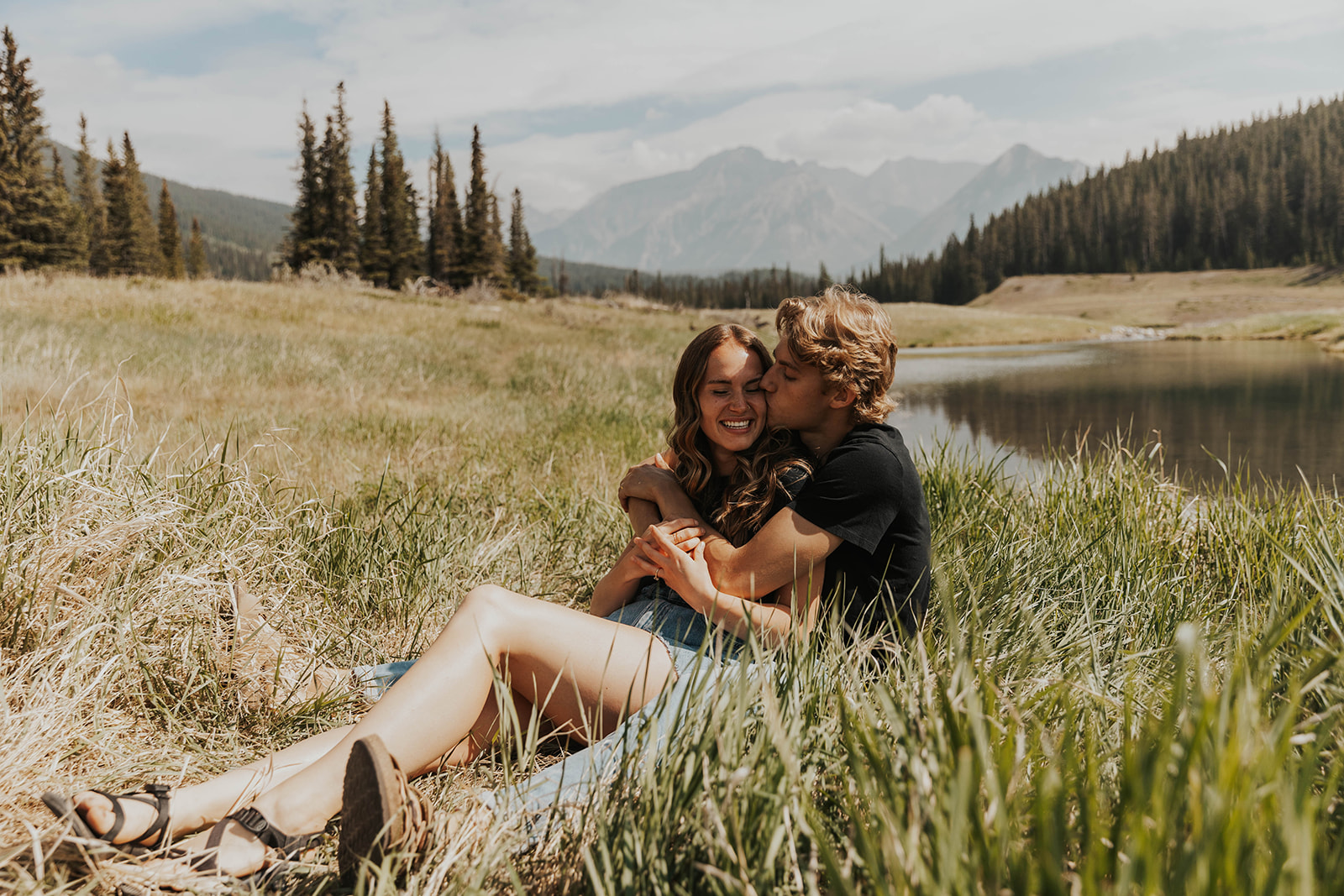 Adventurous Banff Engagement Photos | Lauren & Caleb - Showit Blog